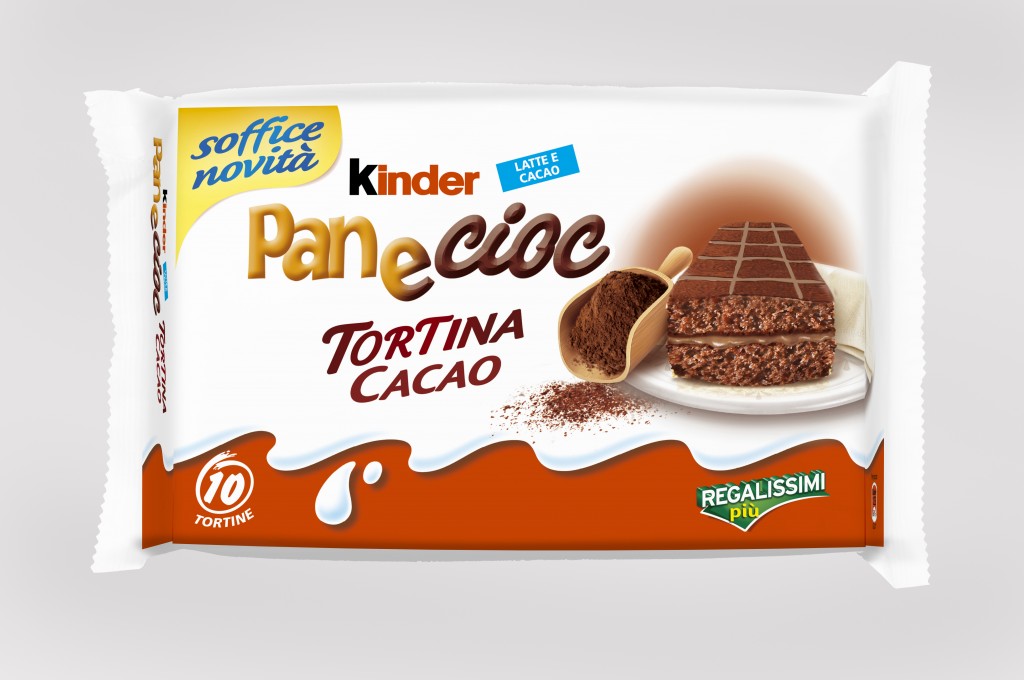 Ferrero; Kinder Pan e Cioc Tortina Cacao; Kinder Archivi - Alimentando
